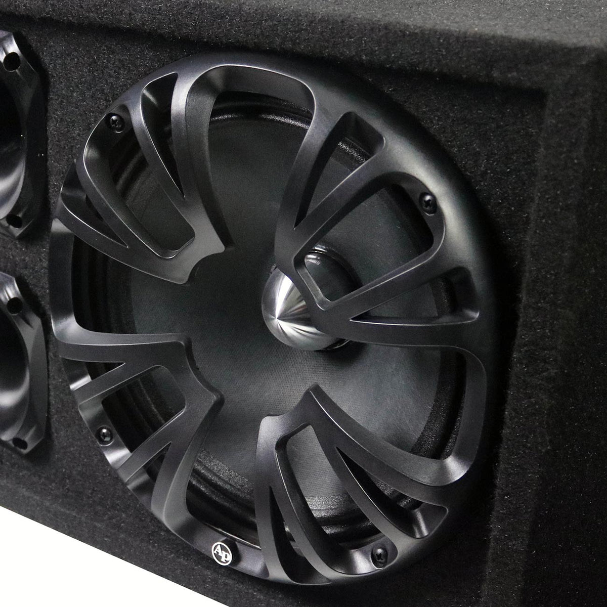 Audiopipe Dual 10″ Amplified Midrange Enclosure Combo Package ...