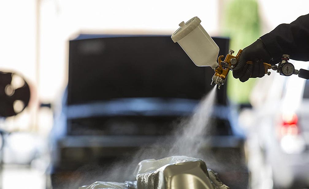 Astro EuroPro Forged LVLP Spray Gun with 1.4mm Nozzle and Plastic Cup ...
