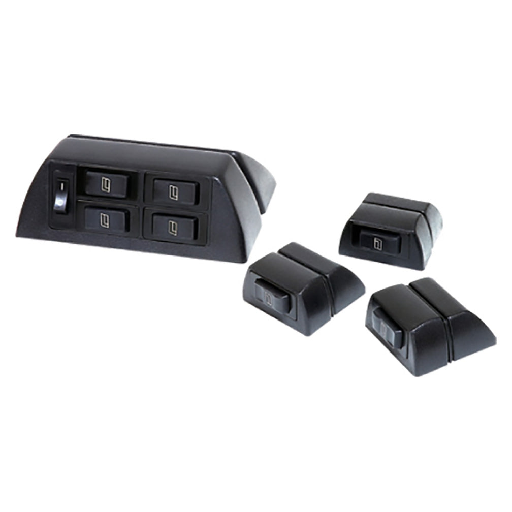 POWER WINDOW KIT;UNIVERSAL WITH 7 SWITCHES;FOR 4 WINDOWS – bigcarstereo