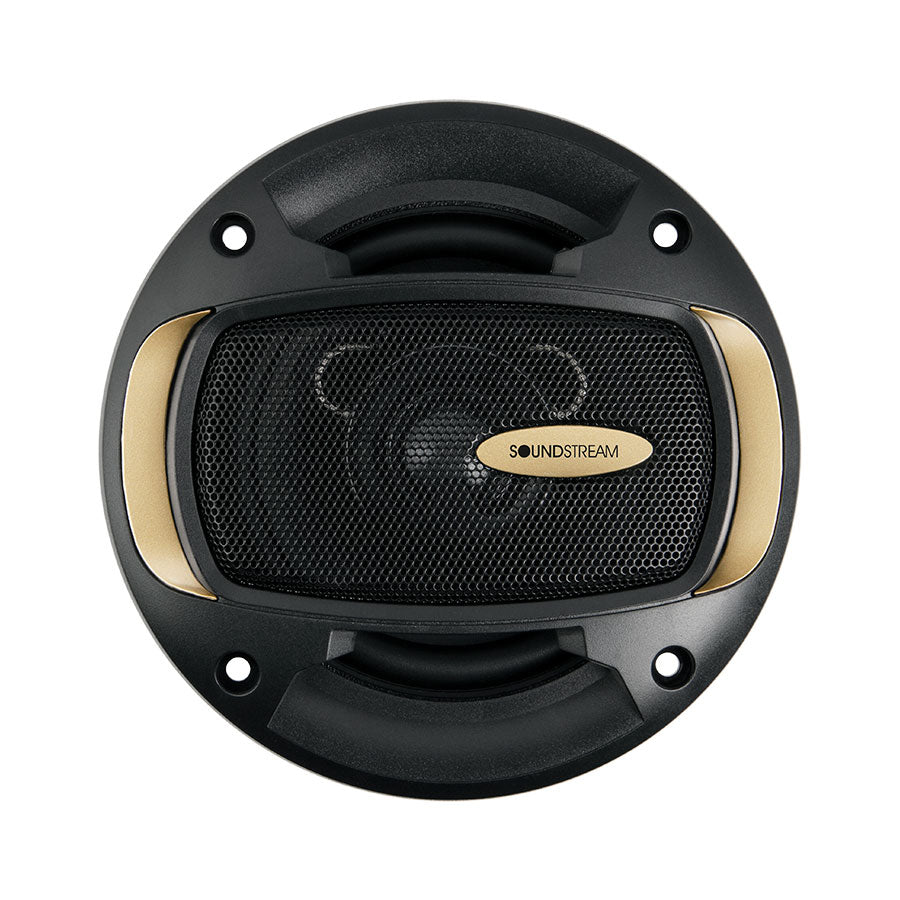 SoundStream Hi End 4" 2-way Speaker 65W RMS Silk Dome Tweeter Fibergla ...