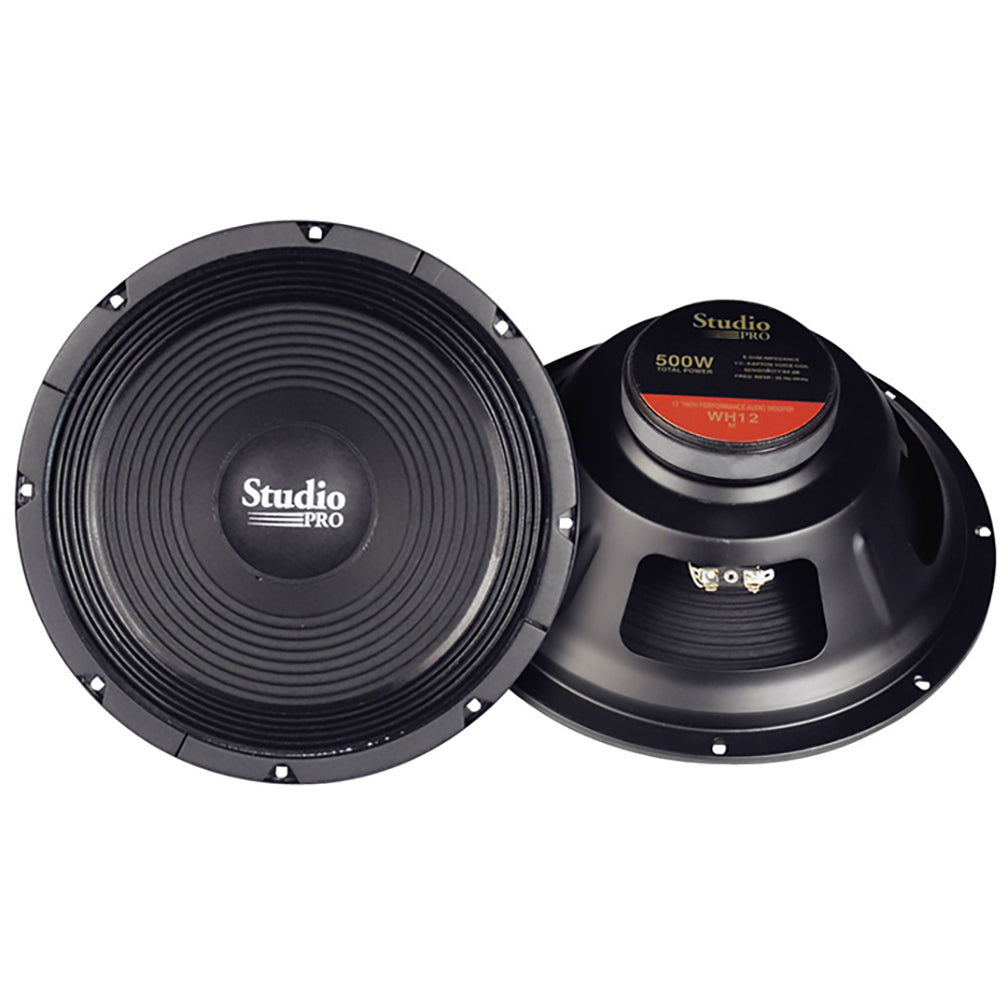 WOOFER 12" PYRAMID 500WATT 8 OHM; STUDIO PRO SERIES – bigcarstereo