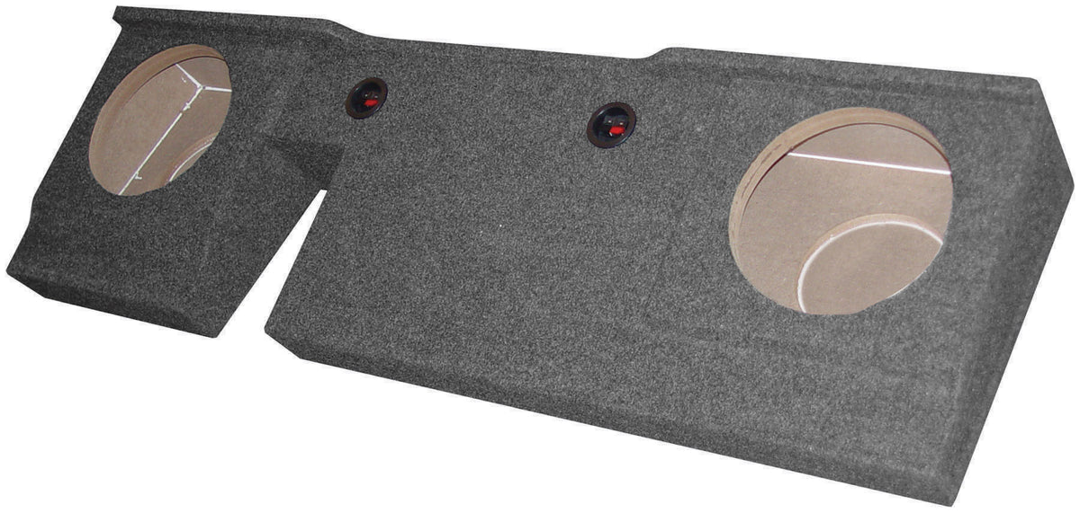 EMPTY WOOFER BOX FORD X-CAB 2004 - 2008; DUAL 10"; – bigcarstereo