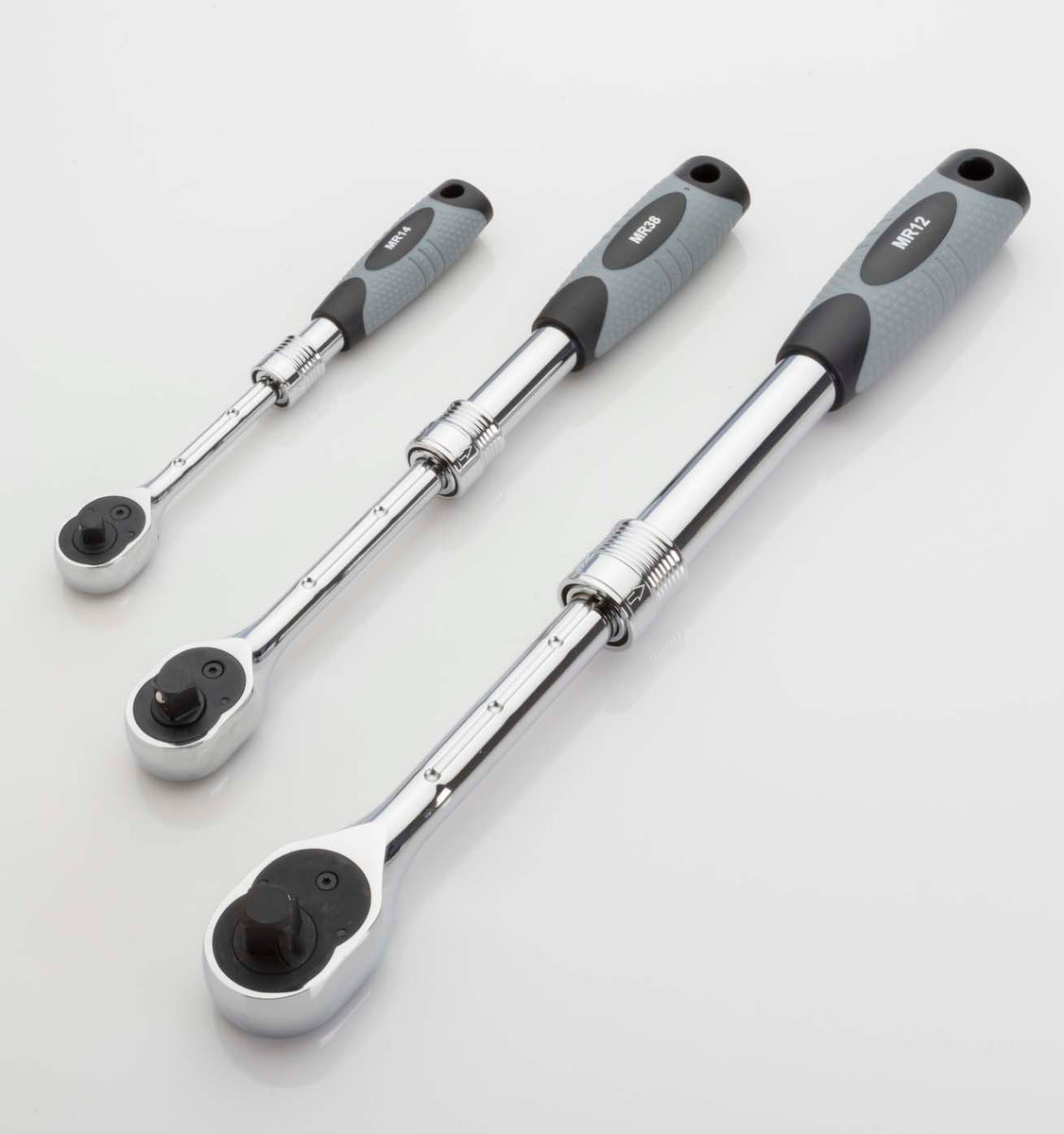 EZ RED Extendable Monster Ratchet 3 Piece 1/4 1/2 3/8 – bigcarstereo